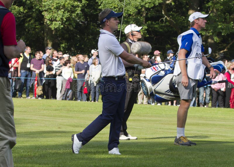 Luke Donald editorial image. Image of tour, luke, golf - 19876410