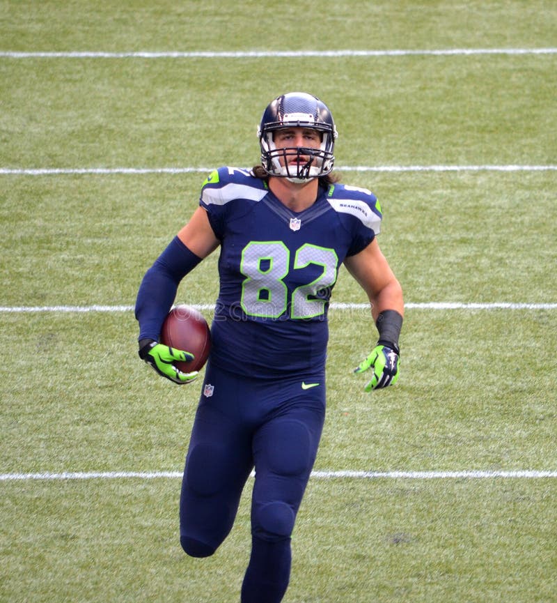 Luke Willson Seattle Seahawks Tight End Editorial Stock Image - Image ...