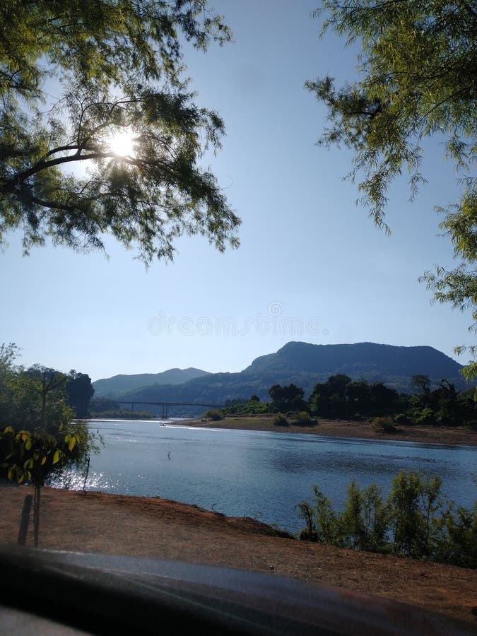The lull of the river stock photo. Image of leaf, autumn - 216545220
