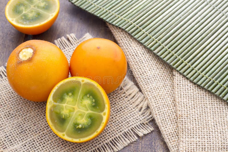 Lulo stock image. Image of focus, food, fresh, rustic - 96029817