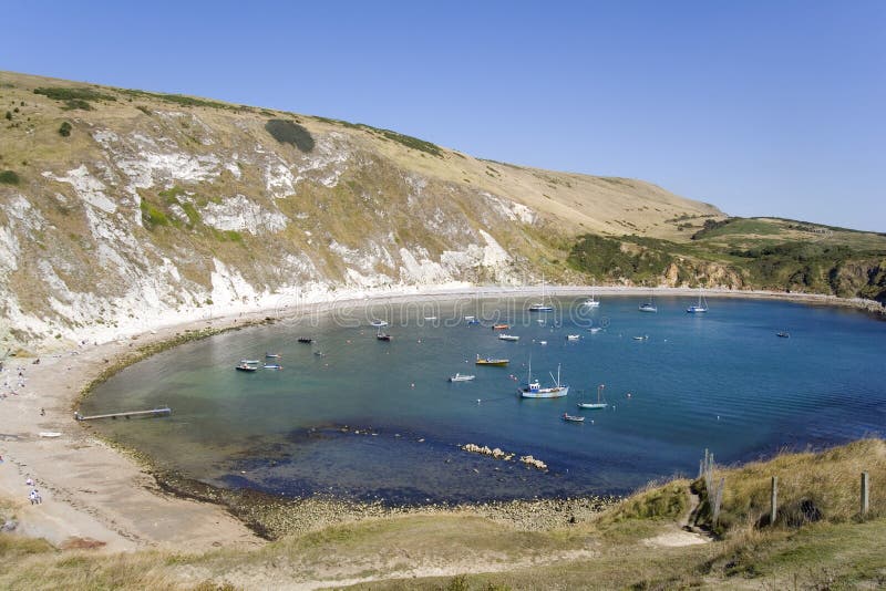 Lulworth cove stock image. Image of landscape, lulworth - 1638023