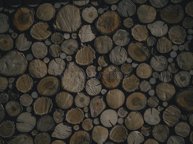 Lumber Slice Background with Uneven Pattern Stock Image - Image of ...