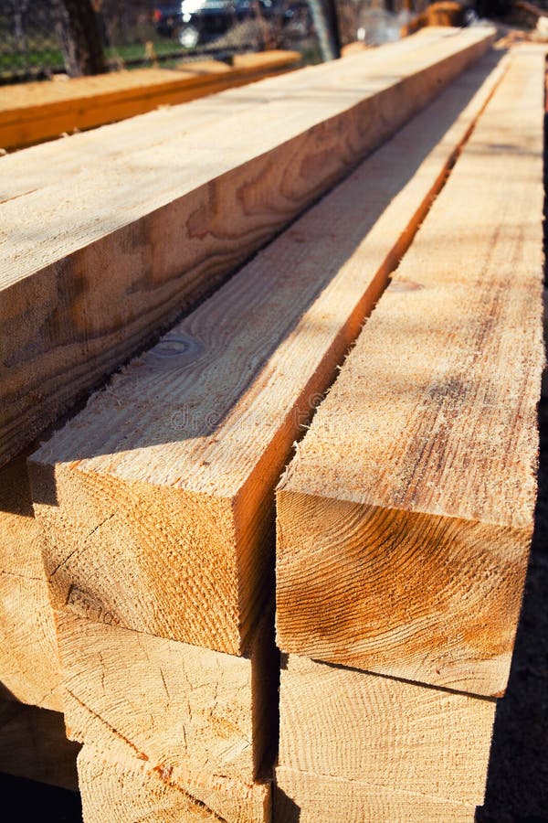 Stacks of lumber stock photo. Image of stacked, center - 2834920