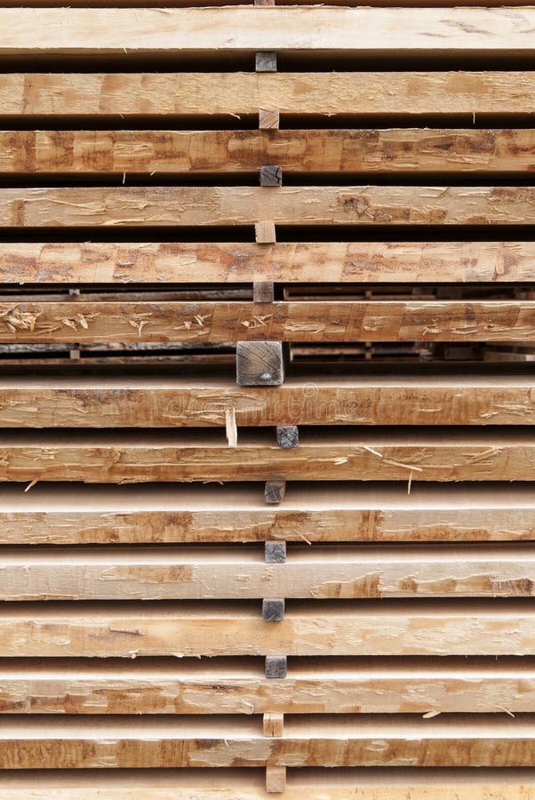 Lumber yard, wooden boards stock photo. Image of carpenter - 140303166