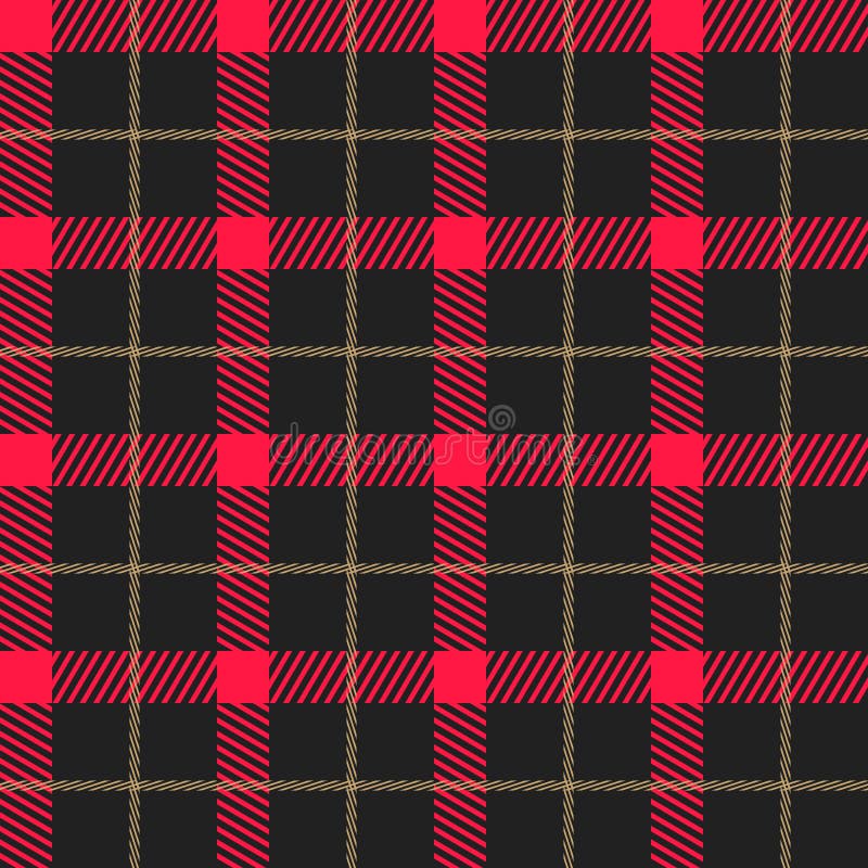 Lumberjack-pattern stock vector. Illustration of classic - 77097491