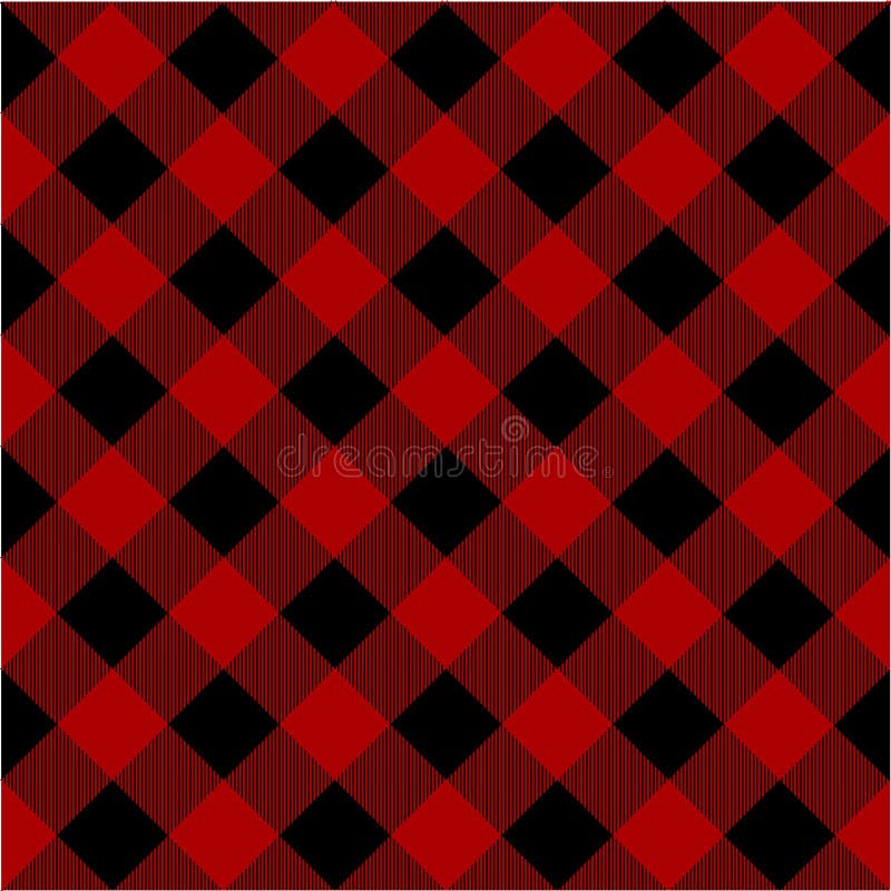Lumberjack plaid pattern stock illustration. Illustration of banner ...