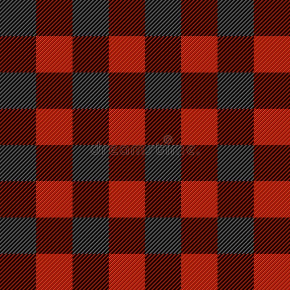 Lumberjack Plaid Seamless Pattern Texture. EPS 10 Stock Vector ...