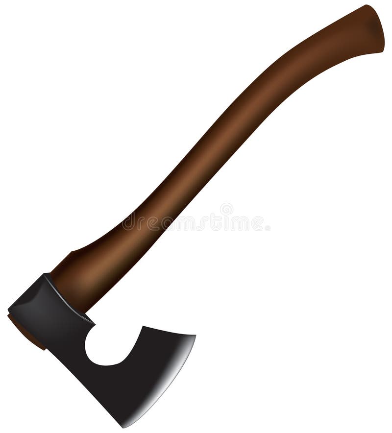 Lumberjack short ax stock vector. Illustration of blade - 138698148