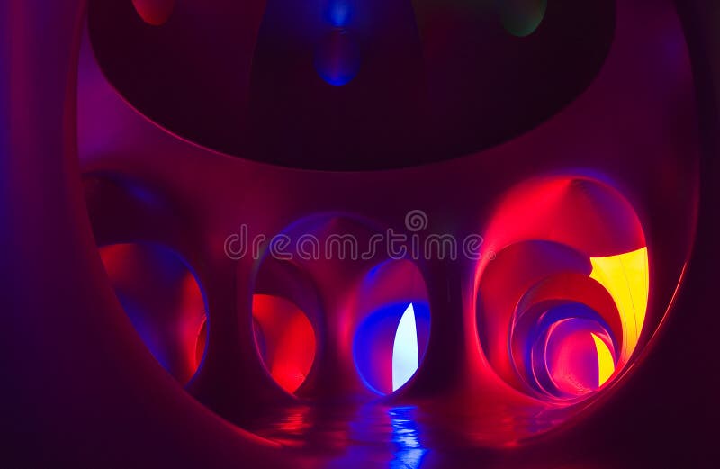 Luminarium editorial photo. Image of luminarium, blue - 41136141
