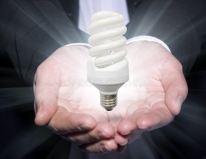 Luminescent lamp stock photo. Image of object, light, spot - 9971168