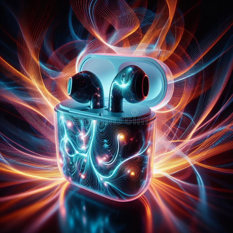 Luminogram Earbud Stock Illustrations – 1 Luminogram Earbud Stock ...