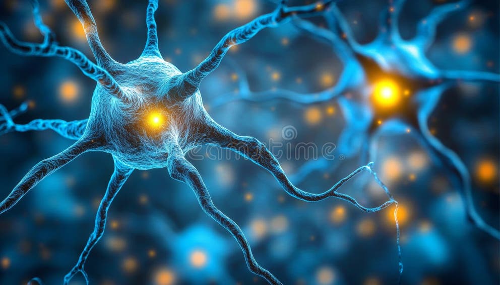 Luminous Blue Molecular Structure, Connected Nodes with Bright Energy ...