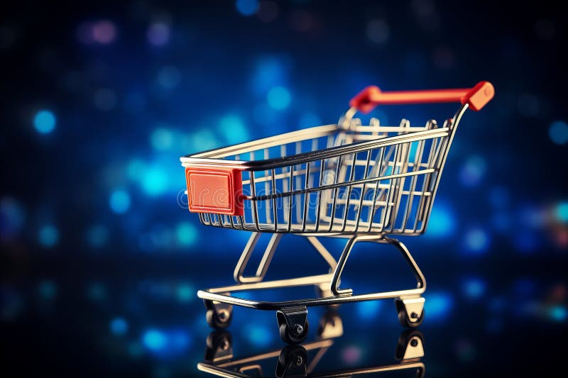 Luminous Blurred Bokeh Background with Innovative Product Displays and ...