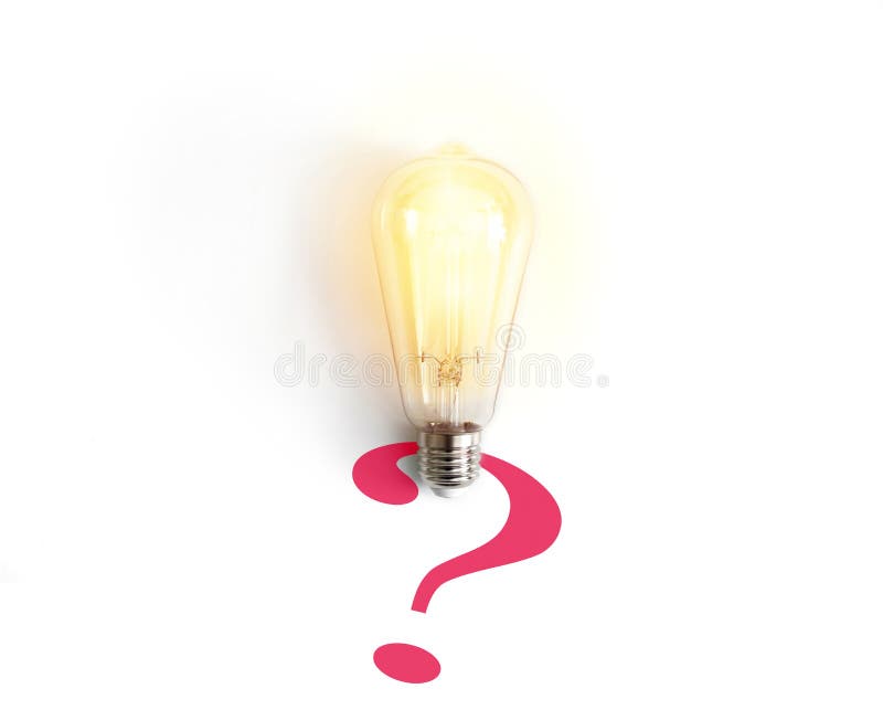 Cartoon Light Bulb Question Mark Stock Photos - Free & Royalty-Free ...