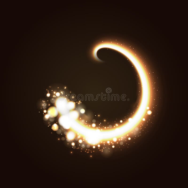 Luminous Circle, Glitter Ring. Beautiful Eye-catching Round Frame ...