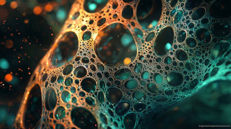 Luminous Crystal Tectonics with Biomorphic Chrysalis Texture ...