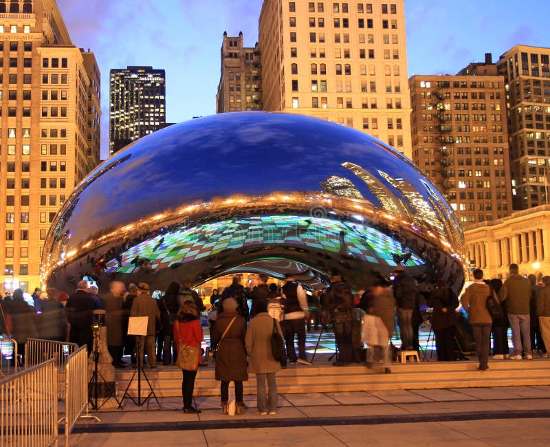 Millennium Park editorial photography. Image of beautiful - 22102512