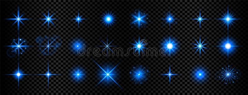 Luminous Glowing Light Beam Background in Mega Pack Stock Vector ...