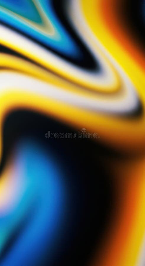 Luminous Gradient Fluid Art, with a High-contrast Design Stock ...