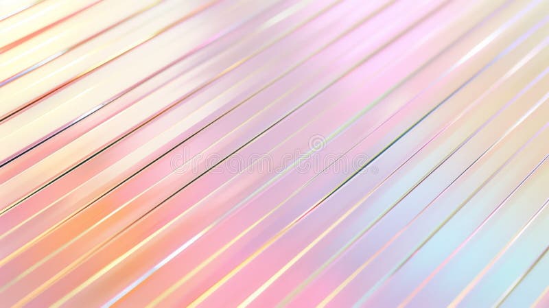 Luminous Linear Pattern on a Pastel Metallic Texture. AI Generated ...