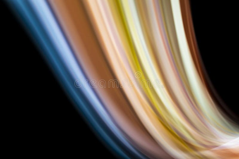 Luminous Lines on a Black Background Stock Photo - Image of effect ...