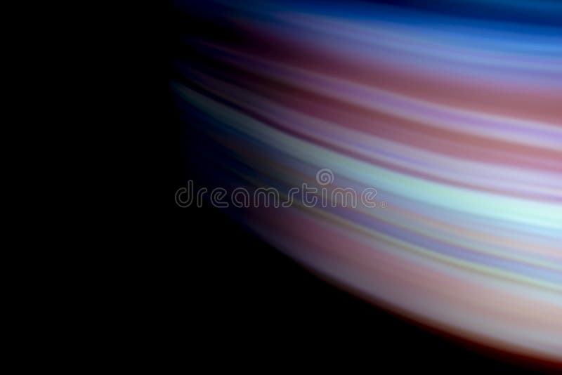 Luminous Lines on a Black Background Stock Illustration - Illustration ...