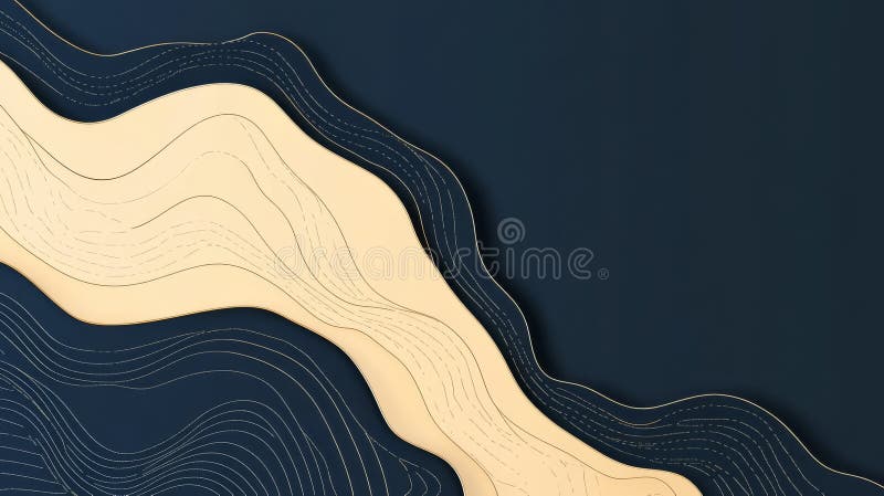 Luminous Lines Merge and Split, Crafting an Elegant and Lively Design ...