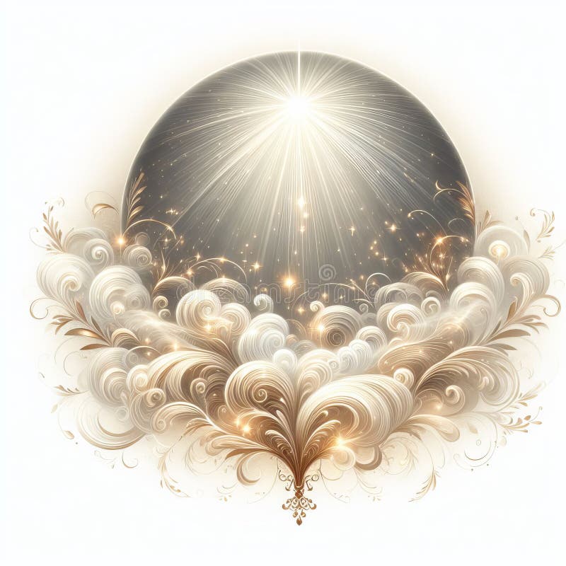 Luminous Mist Effect a Soft, Ethereal Misty Effect that Radiate Stock ...