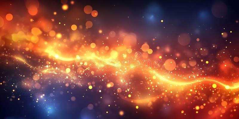 Luminous Nebula Cosmic Dust and Energy Stream Background Stock ...