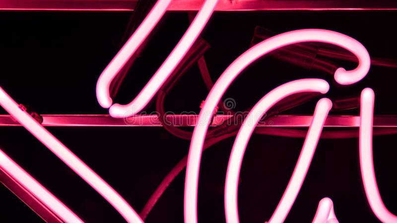 Luminous neon sign stock image. Image of graphic, background - 220107839