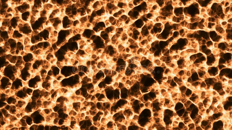 Luminous Plasma Liquid. Motion. Moving Texture of Neon Liquid Bubbling ...