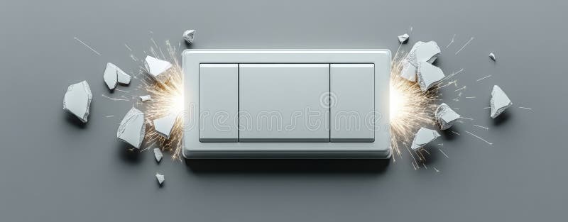 A Luminous Square Smashing through a Wall, Exemplifying Innovation and ...