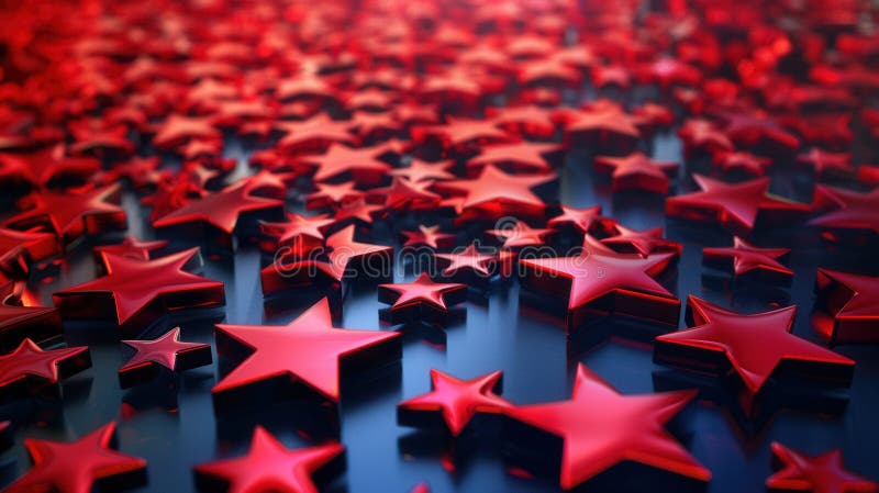 Luminous Starry Night. 3D Star Wallpaper High Detailed Plain Background ...