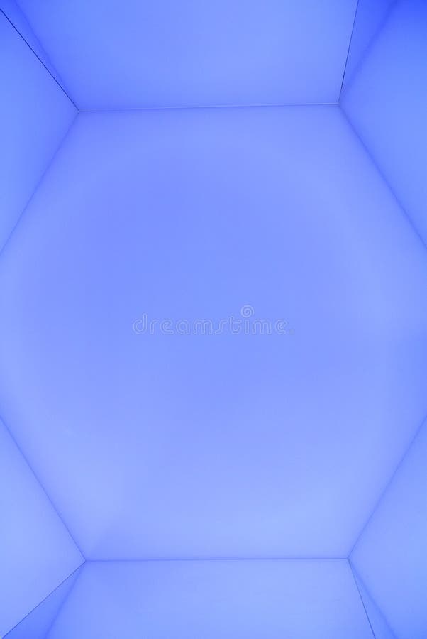 Luminous Wall with Geometric Designs Stock Photo - Image of material ...