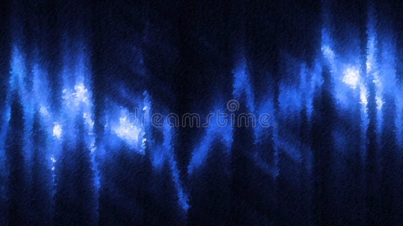 Luminous Wave Line of Light. Motion. Moving Wave Line of Light with ...