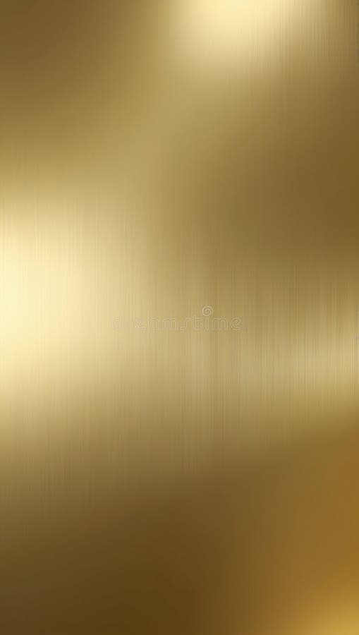 Luminous Yellow Metallic Background with Smooth Gradient Transitions ...