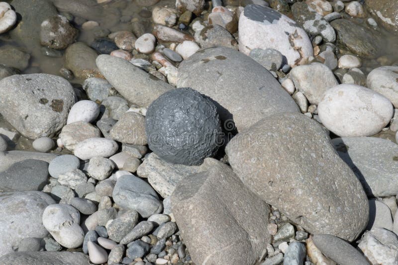 A lump of blue clay stock photo. Image of water, mineral - 78390954