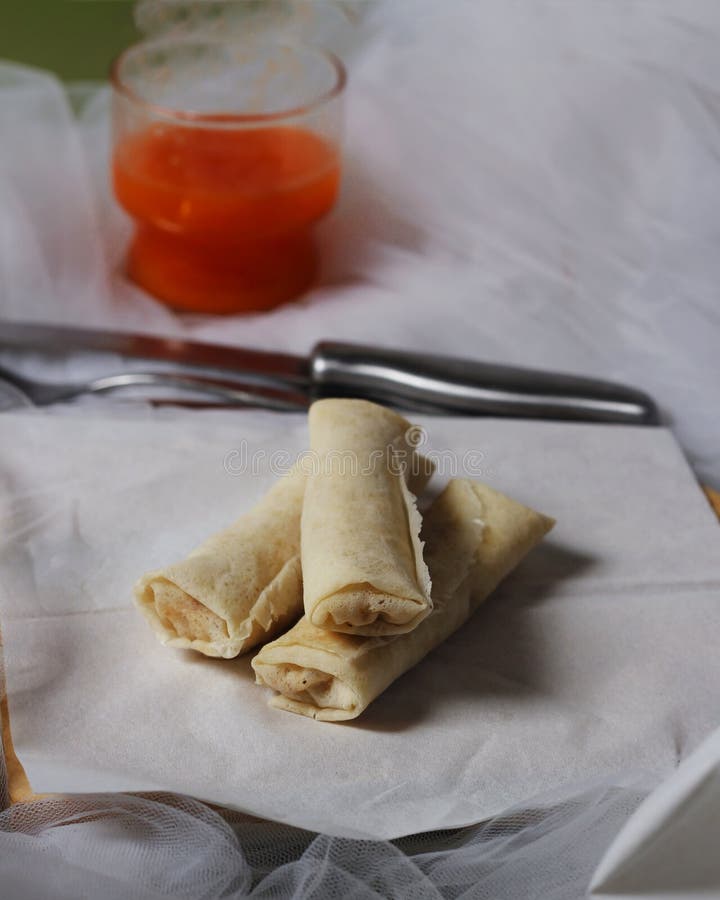 Lumpia is a Typical Semarang Cake. Stock Photo - Image of appetizer ...