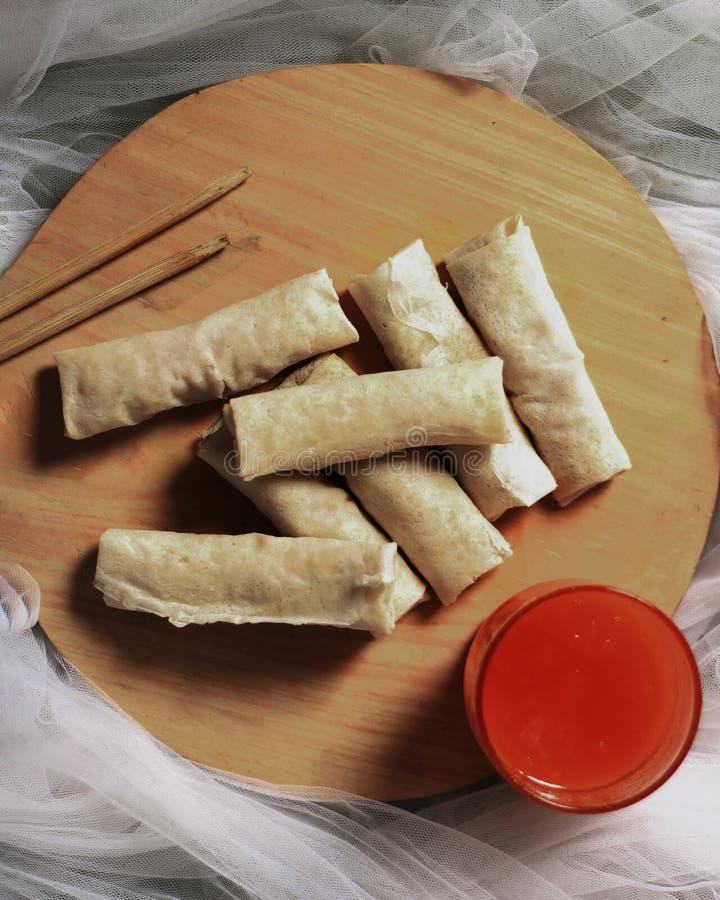 Lumpia is a Typical Semarang Cake. Stock Image - Image of food, culture ...