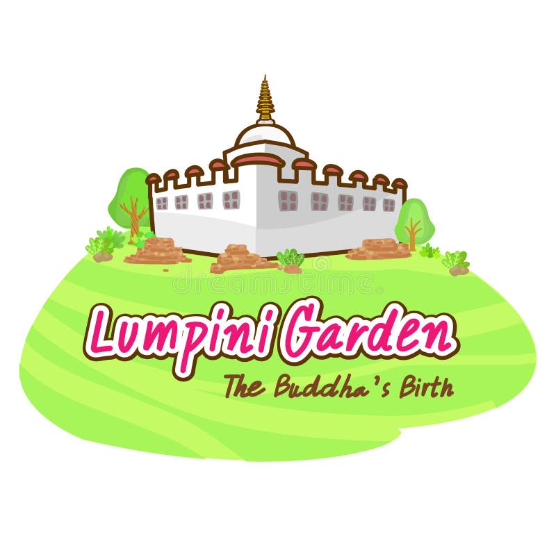 Lumpini Garden Vector on Background. Stock Vector - Illustration of ...