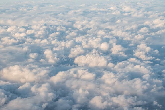 Lumpy Clouds stock photo. Image of blue, clouds, layers - 108676882