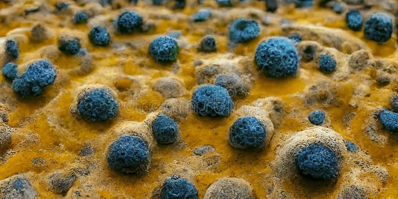 Lumpy Irregular Surface of T-lymphocytes Cell Membrane with HIV Virus ...