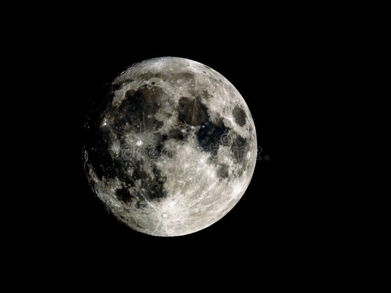 Luna immagine stock. Immagine di programma, realizzi - 46998679