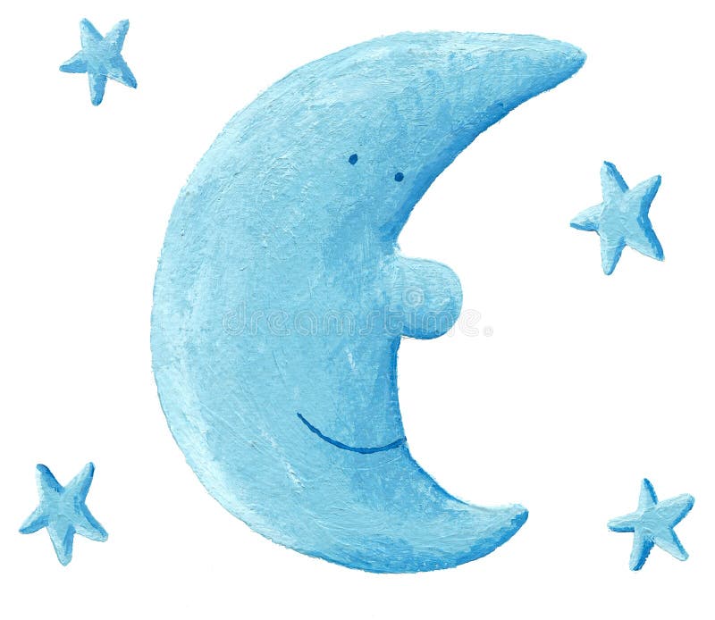 Luna Azul Ilustraciones Stock, Vectores, Y Clipart – (317,088 ...