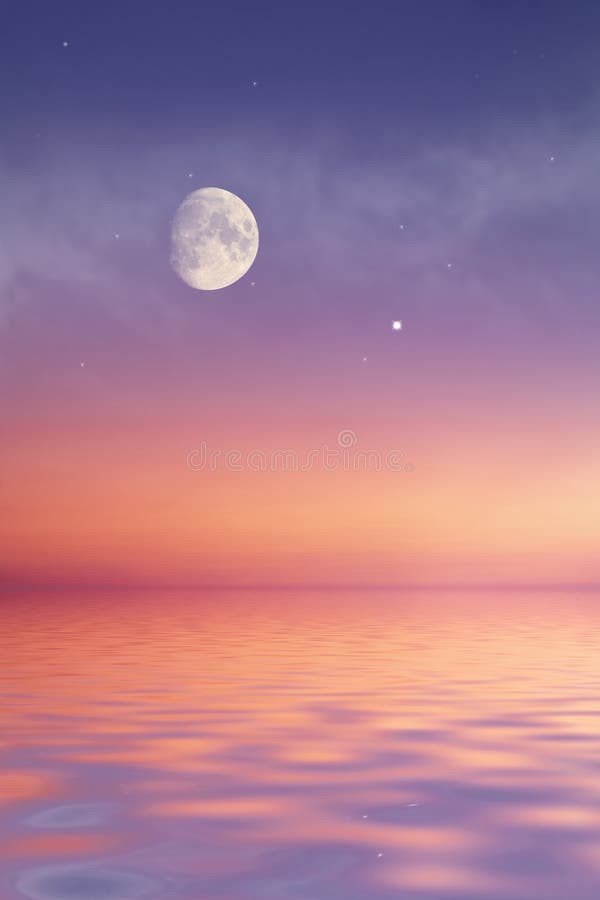 47,613 La Luna Sul Mare Foto stock - Foto stock gratuite e royalty free ...