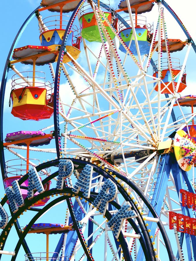 Luna Park Funfair, Scarborough Editorial Image - Image of ...