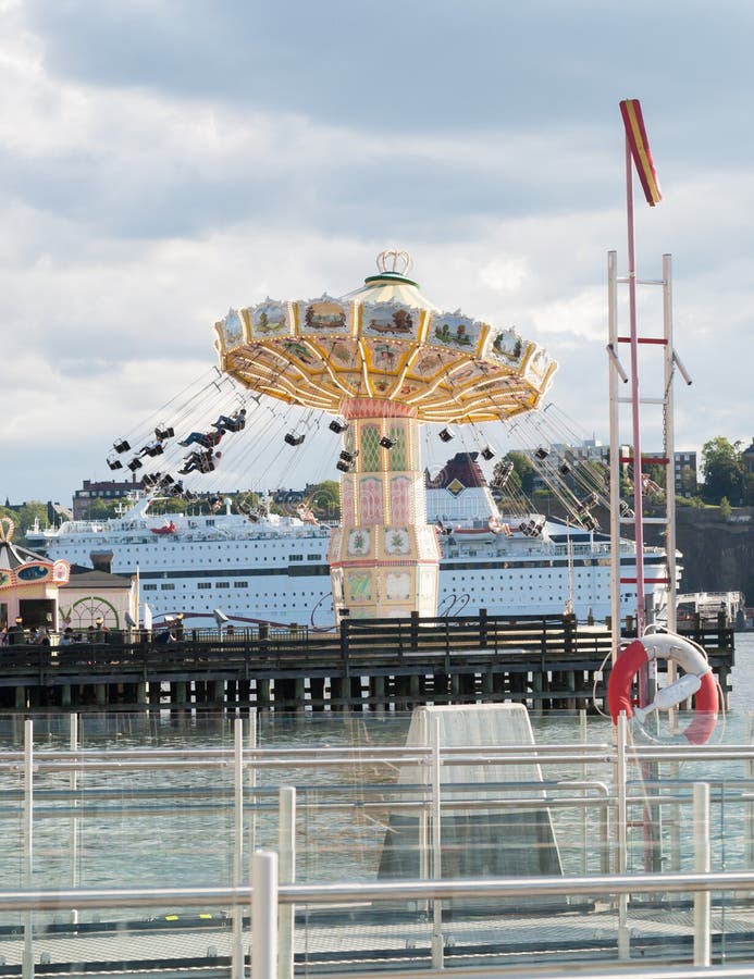 Tivoli Grona Lund is an Amusement Park in Stockholm, Sweden Editorial ... Tivoli Grona Lund is an Amusement Park in Stockholm, Sweden Editorial ...