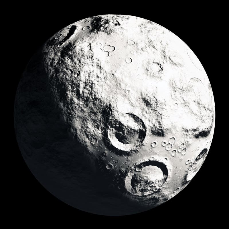 Luna ultra realista stock de ilustración. Ilustración de mate - 79402586