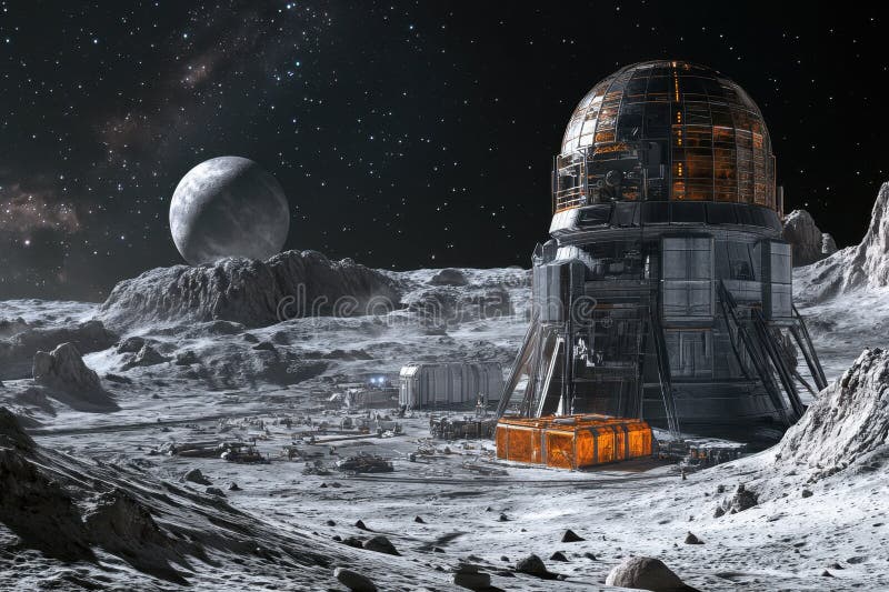 Lunar Colony Develops As Exploration Continues on the Moon S Surface in ...