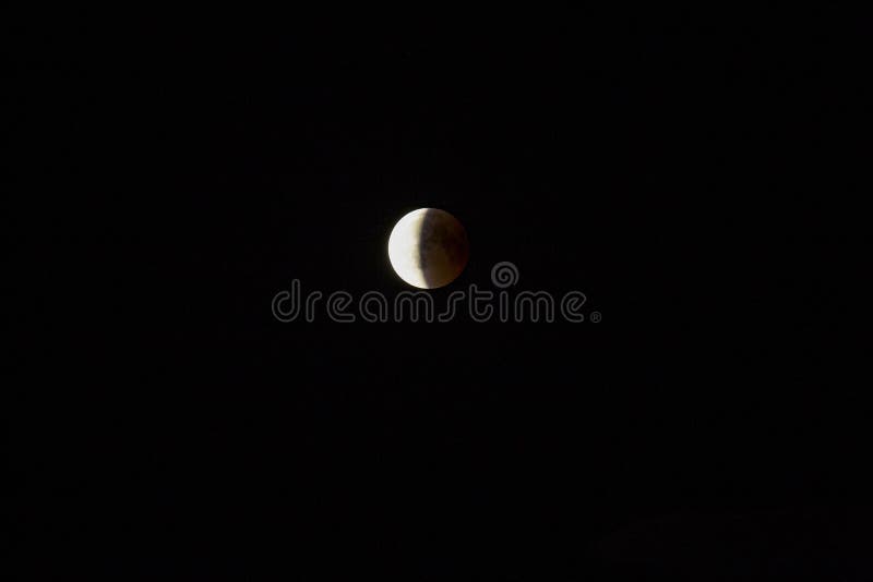 Lunar Eclipse Germany stock image. Image of rare, ordinary - 153486277